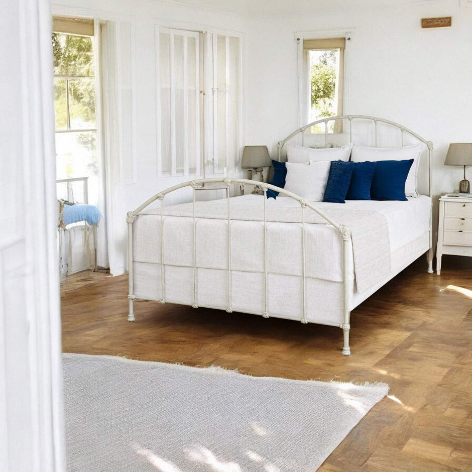 All Beds - High-end Iron Beds & Luxury Upholstered Beds - Wesley Allen ...