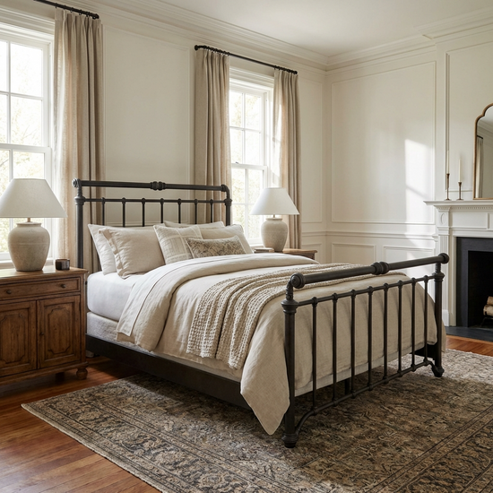 Sheffield Iron Bed by Wesley Allen – Matriae